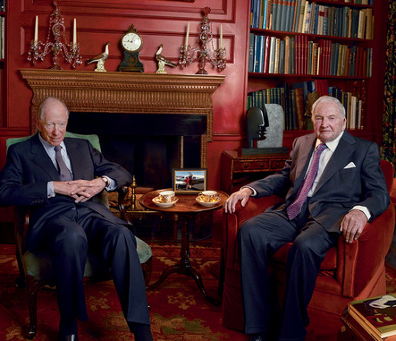 David Rockefeller and Jacob Rothschild’s Business Deal Created a ...